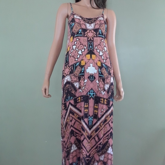 Xhilaration | Dresses | Aztec Boho Maxi Dress | Poshmark